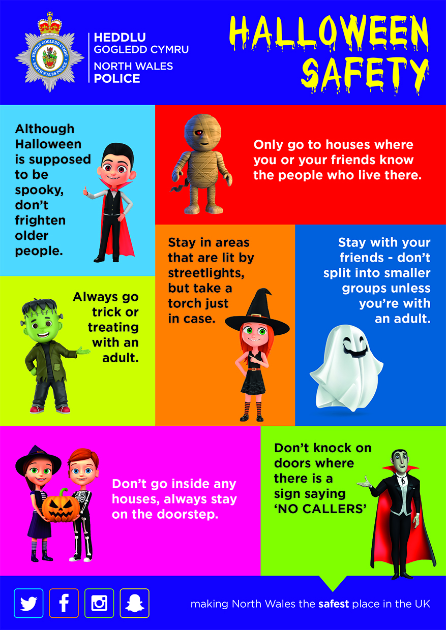 Halloween Safety Ysgol Maes Y Mynydd